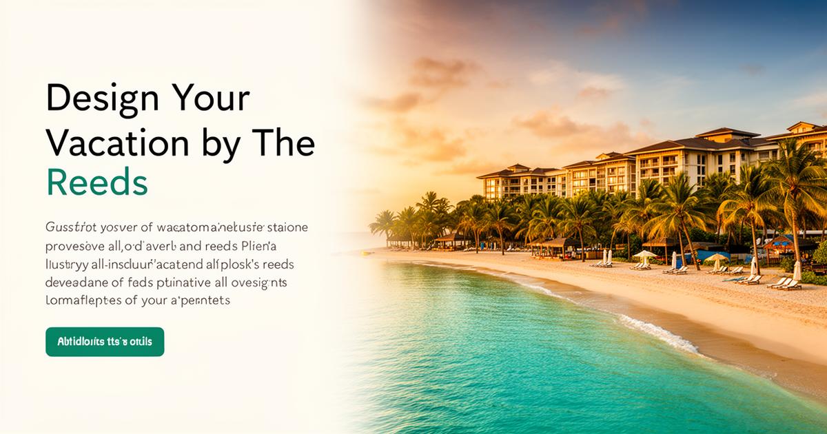Design Your Vacation by The Reeds | Expert All-Inclusive Travel Planning